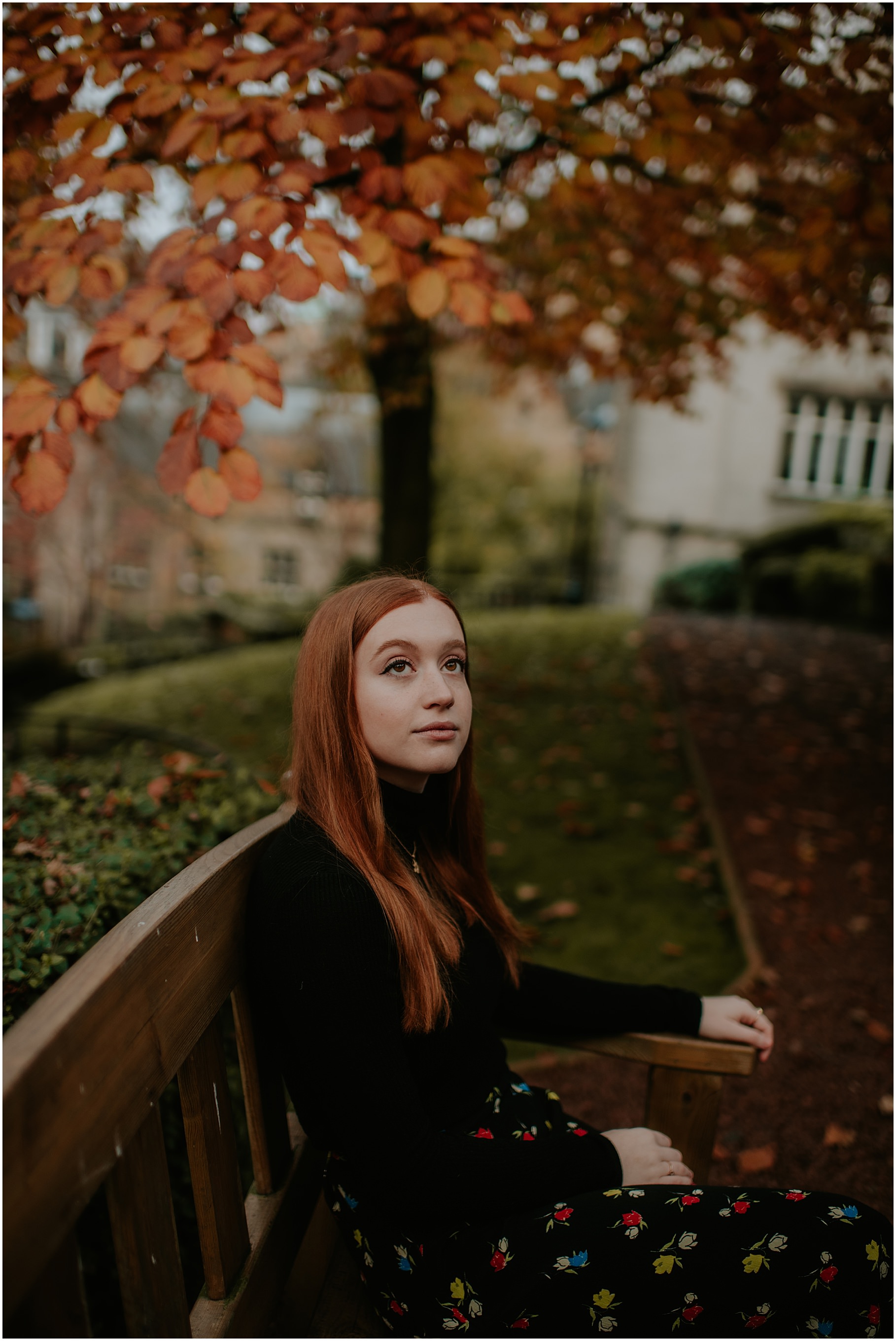 Edinburgh autumn portrait photoshoot | Scotland portrait photographer ...