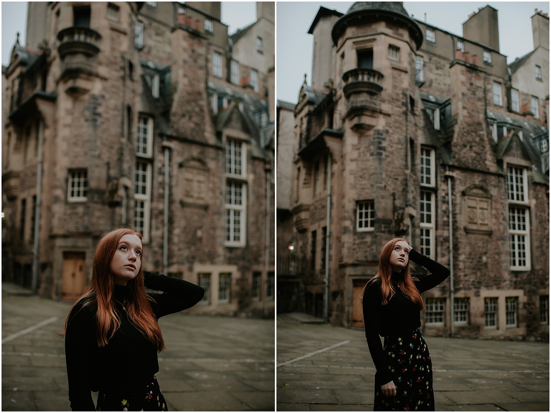 Edinburgh autumn portrait photoshoot | Scotland portrait photographer ...