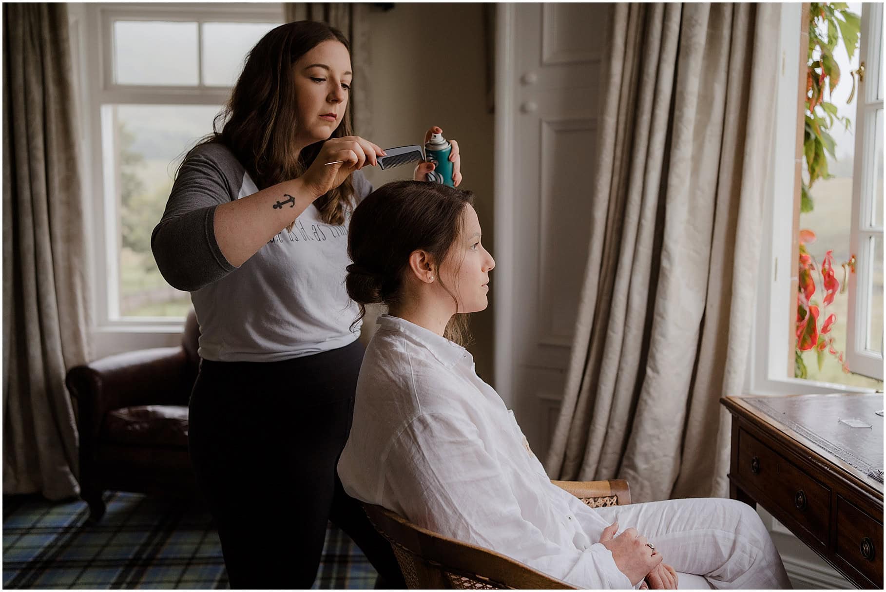 Micro-wedding at Dalness Estate in the Scottish highlands | Natalia ...