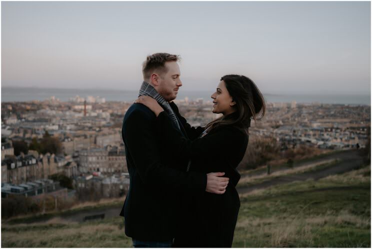 Surprise proposal on Calton Hill | Scotland proposal photographer ...
