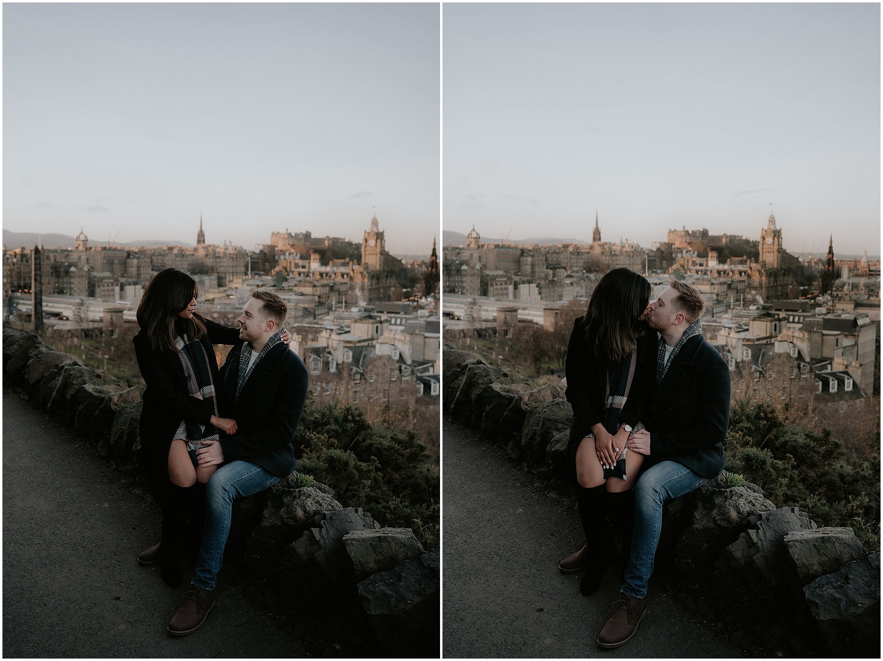 Surprise proposal on Calton Hill | Scotland proposal photographer ...
