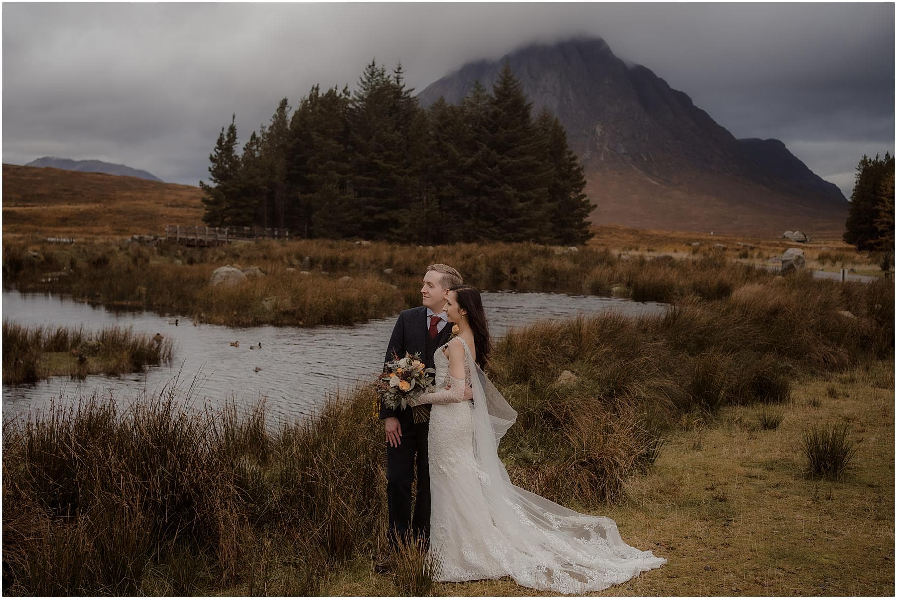 Intimate wedding for two in Glen Etive in Scotland | Natalia Swiader ...