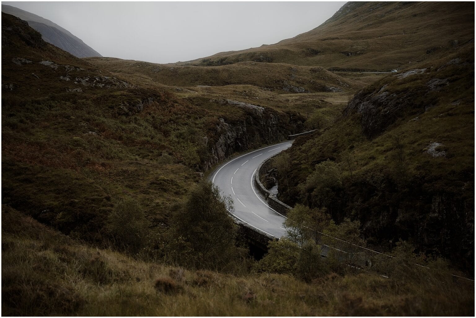 Outlander-inspired Elopement in the Misty Scottish Highlands | Natalia ...