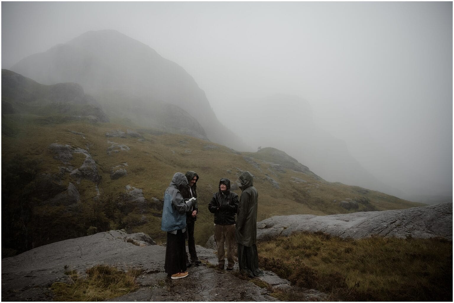 Outlander-inspired Elopement in the Misty Scottish Highlands | Natalia ...
